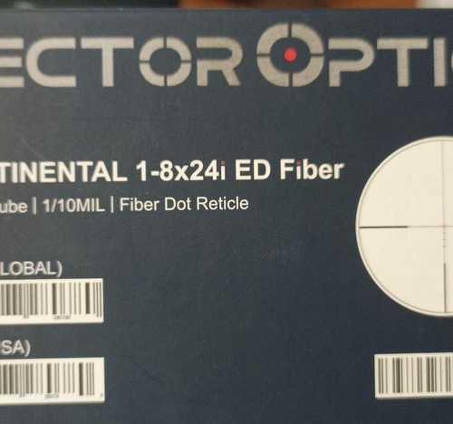 Оптический прицел VO Continental 1-8x24i ED Fiber