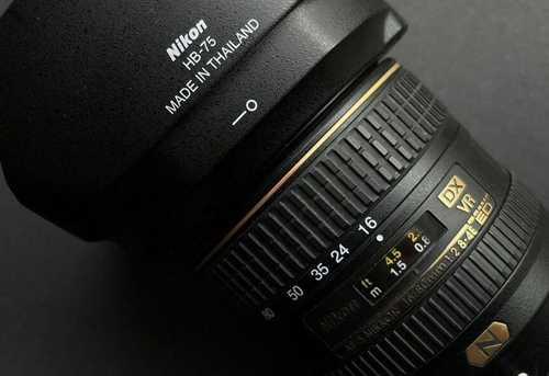 Объектив Nikon 16-80 mm 2.8-4E ED VR DX Nikkor