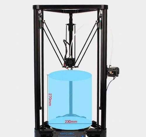 3D принтер anycubic kossel linear plus