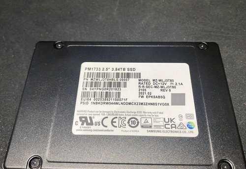 SSD Samsung PM1733 3.84t MZ-WLJ3T80 (mzwlj3T8hbls)