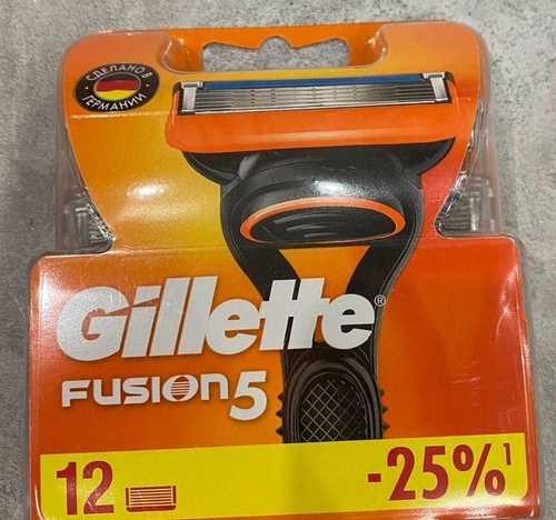 Сменные кассеты gillette fusion 5