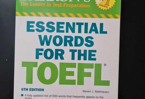 Barron's Essential Words for toefl (6th Ed.)