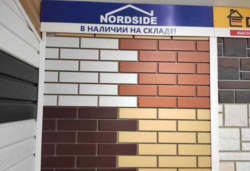 Фасадные панели Nordside Гладкий Кирпич