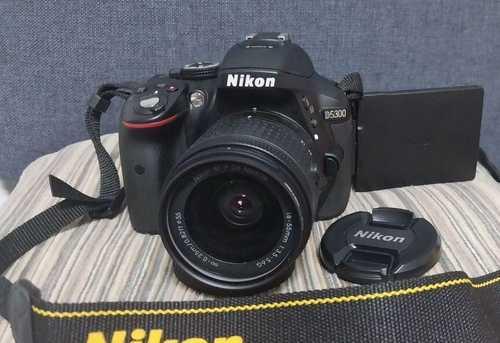 Зеркальный фотоаппарат Nikon D5300 Kit 18-55 AF-P