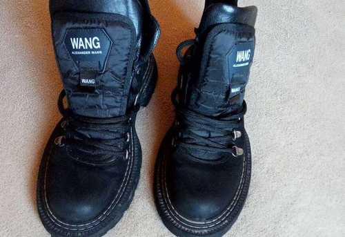 Wang женские ботинки еврозима р.39 нат. кожа торг