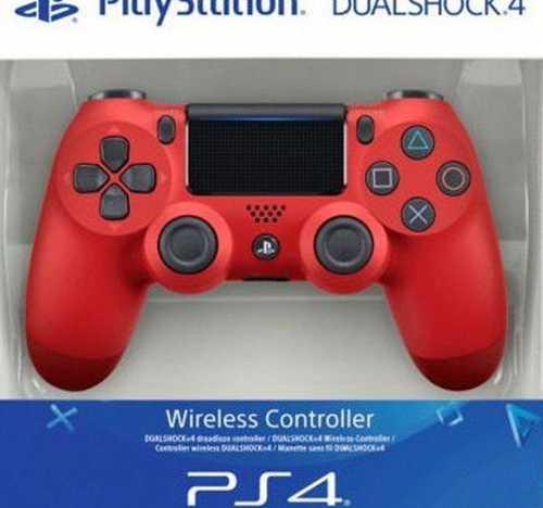 Геймпад - Dualshock PS4 A2 (red)