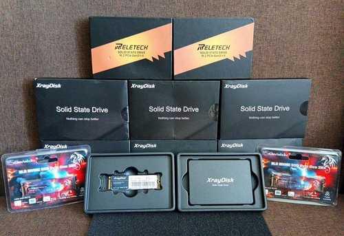 SSD M.2 nvme, SATA, 512Gb, 1 TB (новые)
