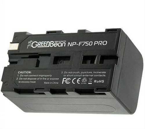 Аккумулятор GreenBean NP-F750 (6700mAh) PRO для So