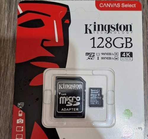 Карта памяти microsd 128 гб