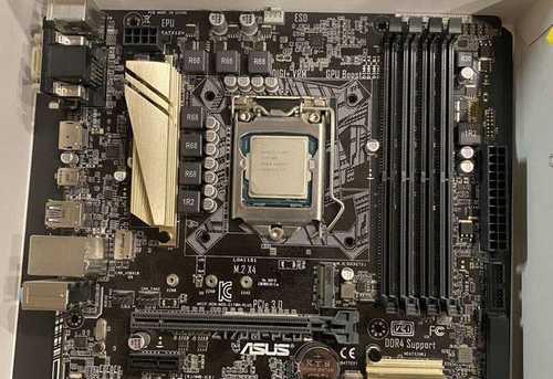 Intel core i7 6700k комплект процессор+материнская