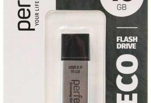 Флешка 16 гб USB Perfeo E03 Silver