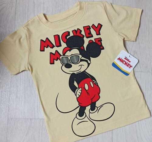 Футболка для мальчиков Mickey Mouse Disney 4-7 лет