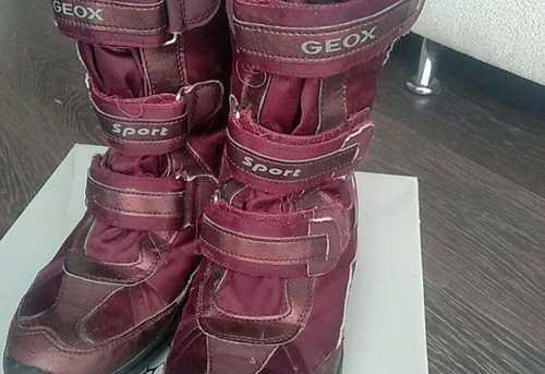 Сапожки geox зимние