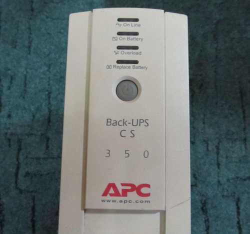 Безперебойник APC Back-UPS CS 350