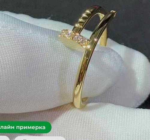 Cartier Кольцо золото, бриилианты 0,13 ct