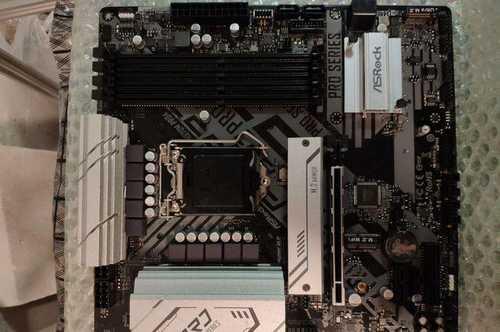 Материнская плата lga1200 Asrock h570m pro4