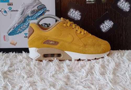 Кроссовки Nike Air Max 90 Se Mineral Yellow Suede