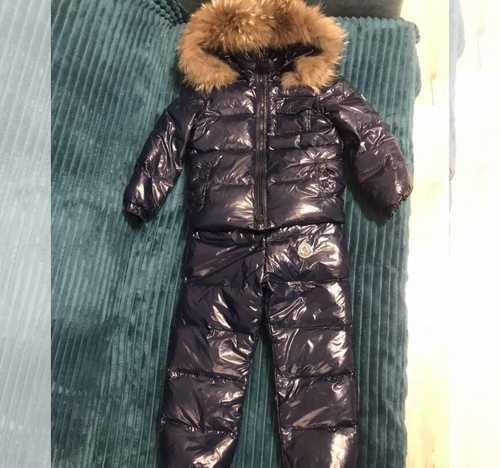 Зимний костюм moncler на мальчика 4