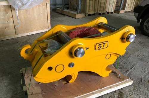 Гидравлический быстросъём на JS330