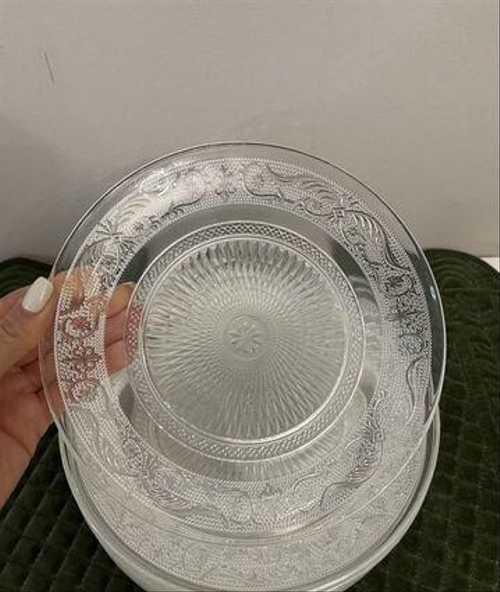 Zara home тарелки из стекла