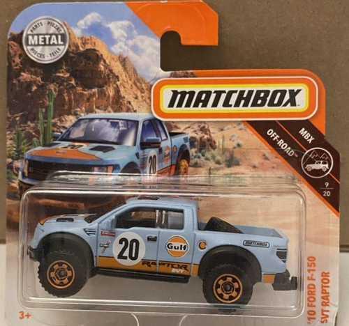 Matchbox 10 Ford F-150 SVT Raptor