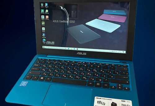 11.6" ASUS E202S, 500 ГБ, Celeron N3050, RAM 4 ГБ, Intel HD Graphics