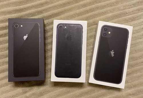 Коробки iPhone 7, 8, 11