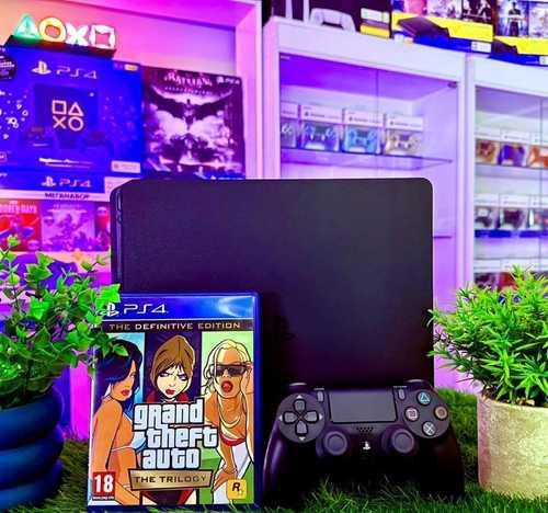 Sony PlayStation 4 Slim 50 игр  GTA: The Trilogy