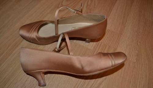 Туфли для бальных танцев стандарт размер 24.5