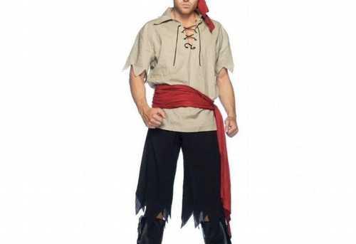 Костюм Пирата с красным поясом (рубашка, шорты, по