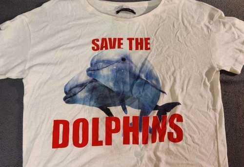 Футболка house save the dolphins