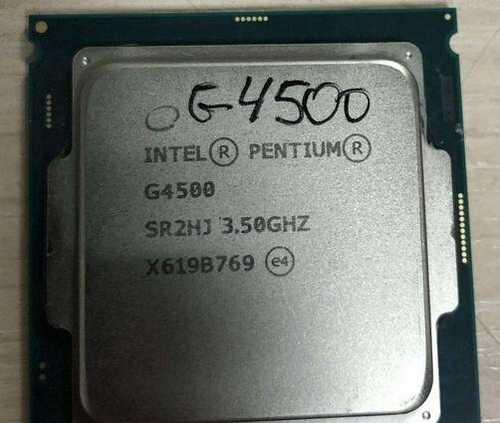 Процессор Pentium G4500 lga 1151
