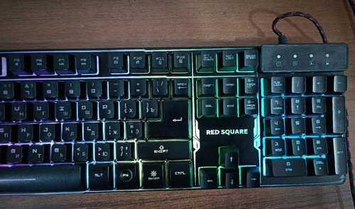 Игровая клавиатура Red Square Tesla RGB Black