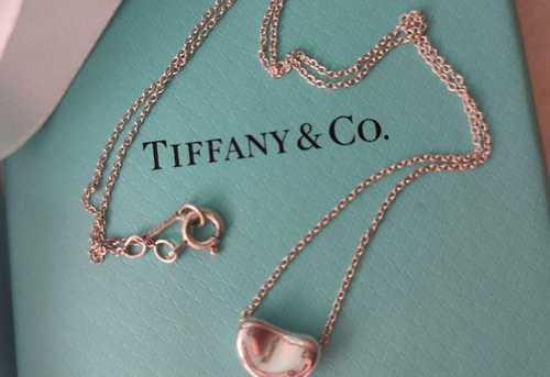 Tiffany Подвеска Колье Bean/ Боб Оригинал Новая