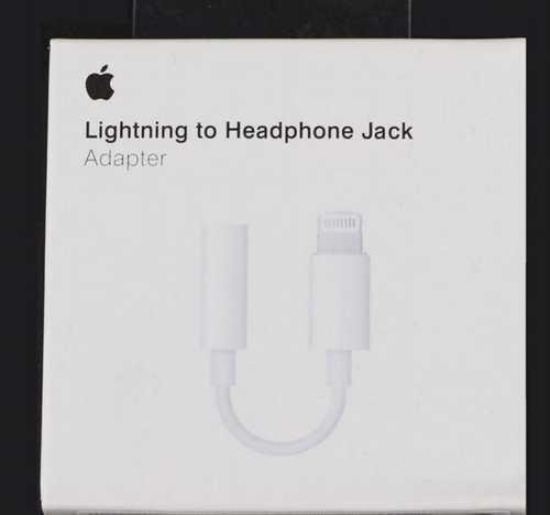 Переходник AUX - (Lightning) (F) iPhone; Jack 3,5