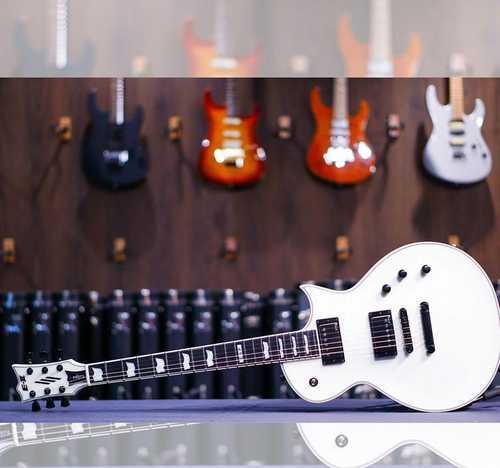 ESP E-II Eclipse EMG Snow White Satin Japan