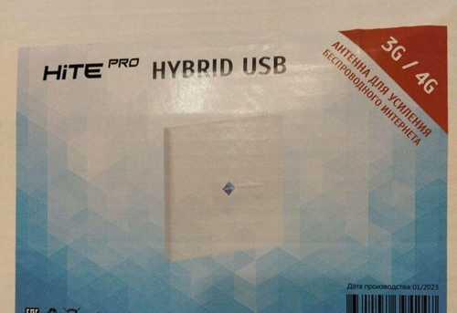 Антена усилитель 4G, Hite Pro Hybrid USB 10m