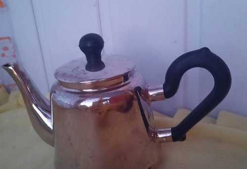 Заварочный чайник никелированный Кольчугинский