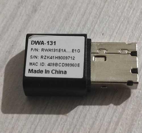 WiFi адаптер D-link dwa-131