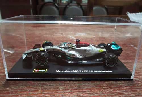 Модели Mercedes-AMG W13 2022 formula 1 43 Bburago