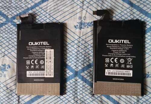 Аккумулятор смартфон Oukitel k6000pro