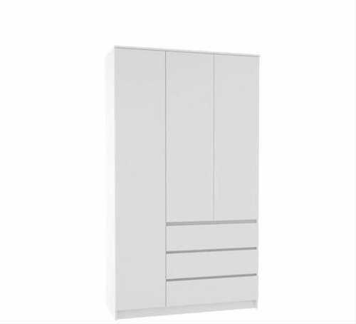 Шкаф Мори аналог IKEA Мори 3 ящ, 3 дв Белый