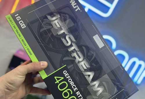 Видекарта Palit RTX 4060ti JetStream 16gb