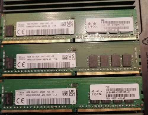 Серверная память Hynix(casco) 16GB DDR2933 Mhz
