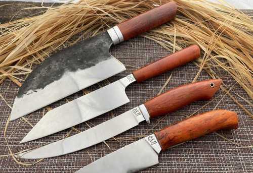 Набор из 4-х кухонных ножей из стали кованая Х12мф