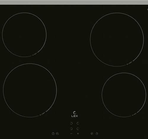Электрическая варочная панель Lex EVH 640A BL, черный