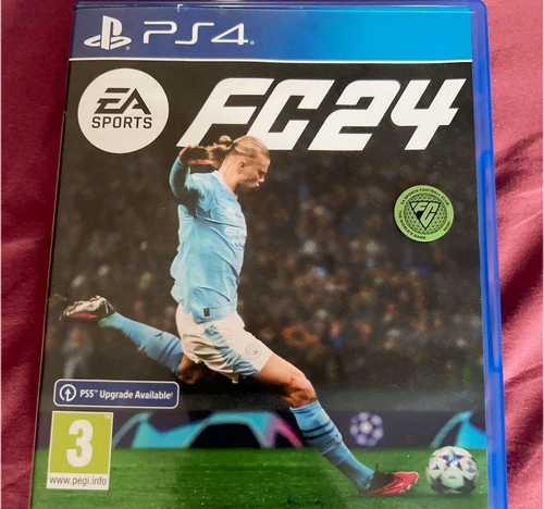 Fifa 24 ps4 диск на русском