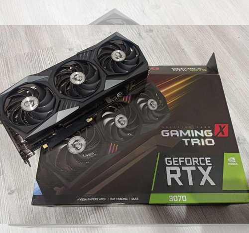 Видеокарта rtx 3070 samsung msi trio