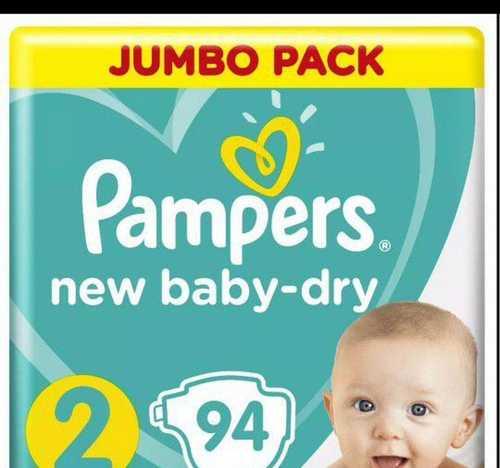 Памперсы детские 2 размер Pampers