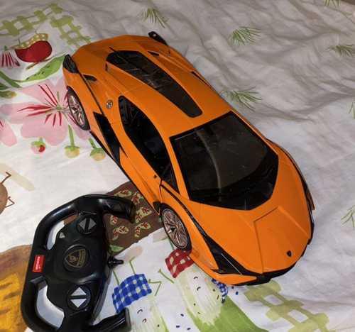 Машинка на пульте управления lamborghini